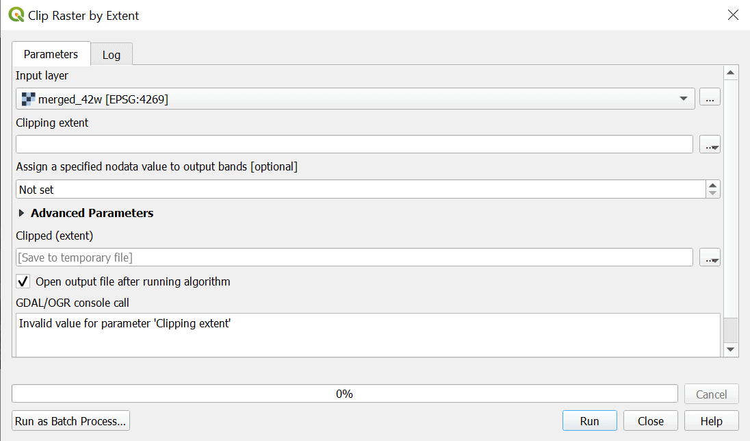 QGIS: Clip a Raster Layer to an Extent – OpenSourceOptions