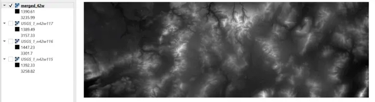 Merge Multiple Rasters In Qgis Create A Raster Mosaic Opensourceoptions
