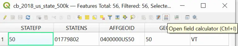 Calculate Geometry in QGIS: How to calculate line length, polygon area ...