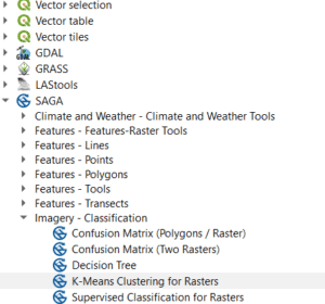 Unsupervised Image Classification with QGIS – OpenSourceOptions