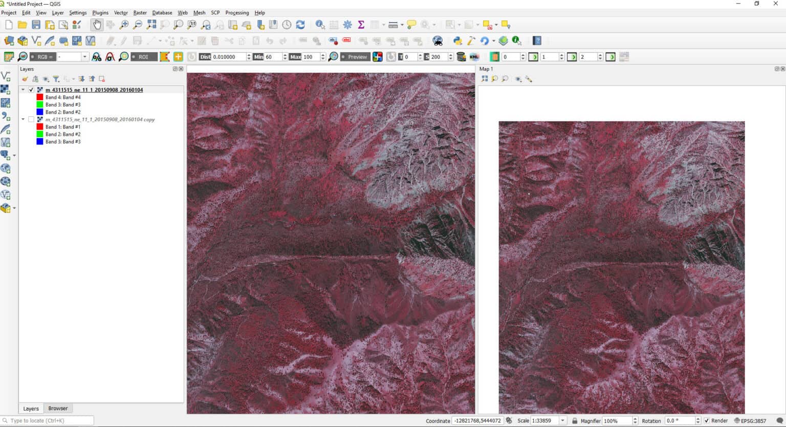 Split Screen View and Multiple Map Views in QGIS – OpenSourceOptions