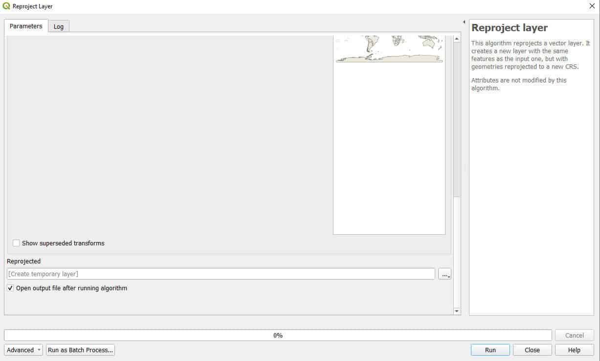 Reproject Raster And Vector Layers With Qgis Opensourceoptions