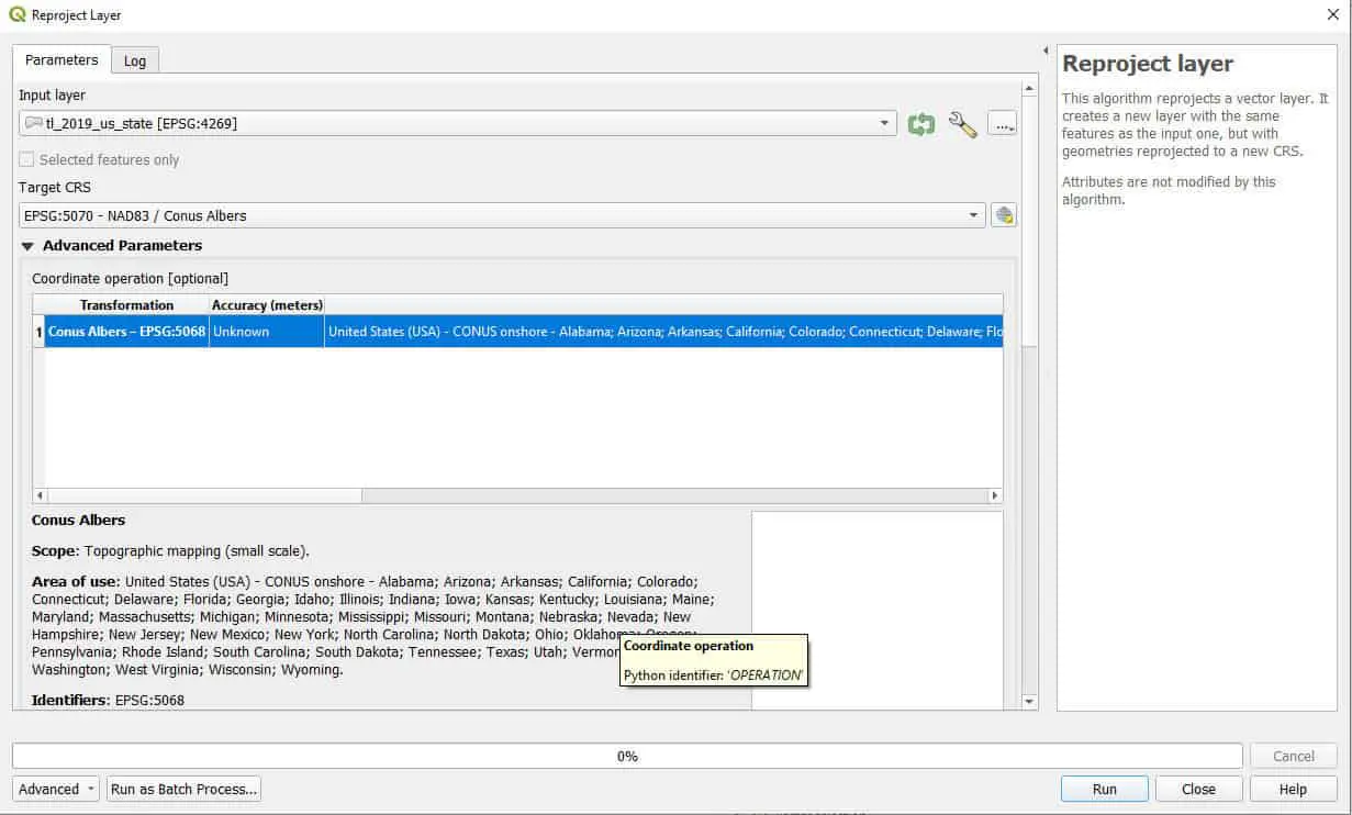 Reproject Raster and Vector Layers with QGIS – OpenSourceOptions