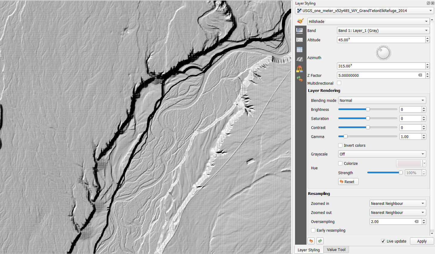 Creating REMs and Detrended DEMs in QGIS – OpenSourceOptions