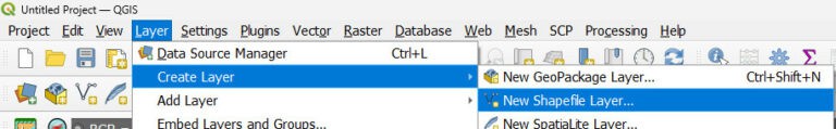 Creating New Shapefiles In Qgis Opensourceoptions